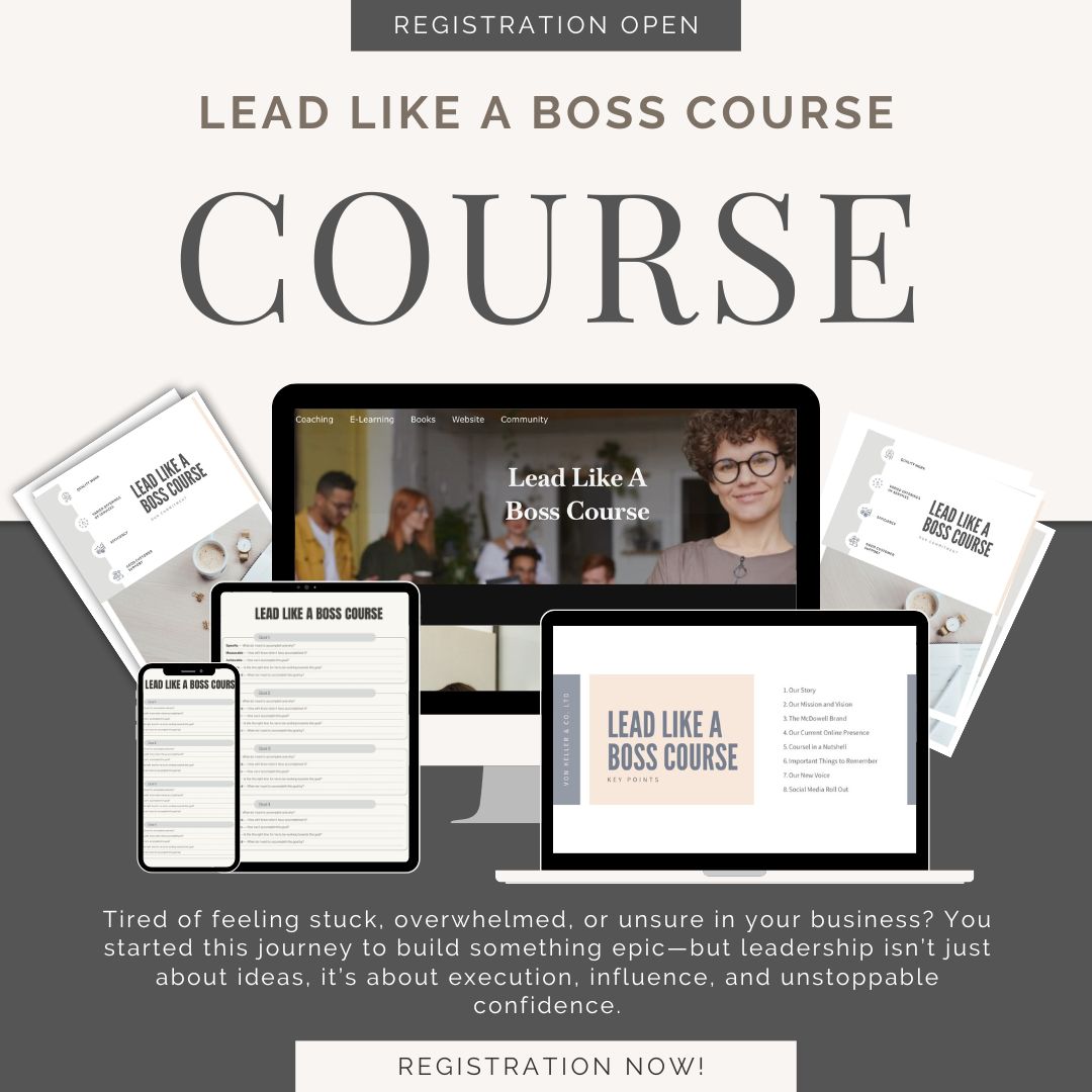 vonKelco | Lead Like a Boss Course